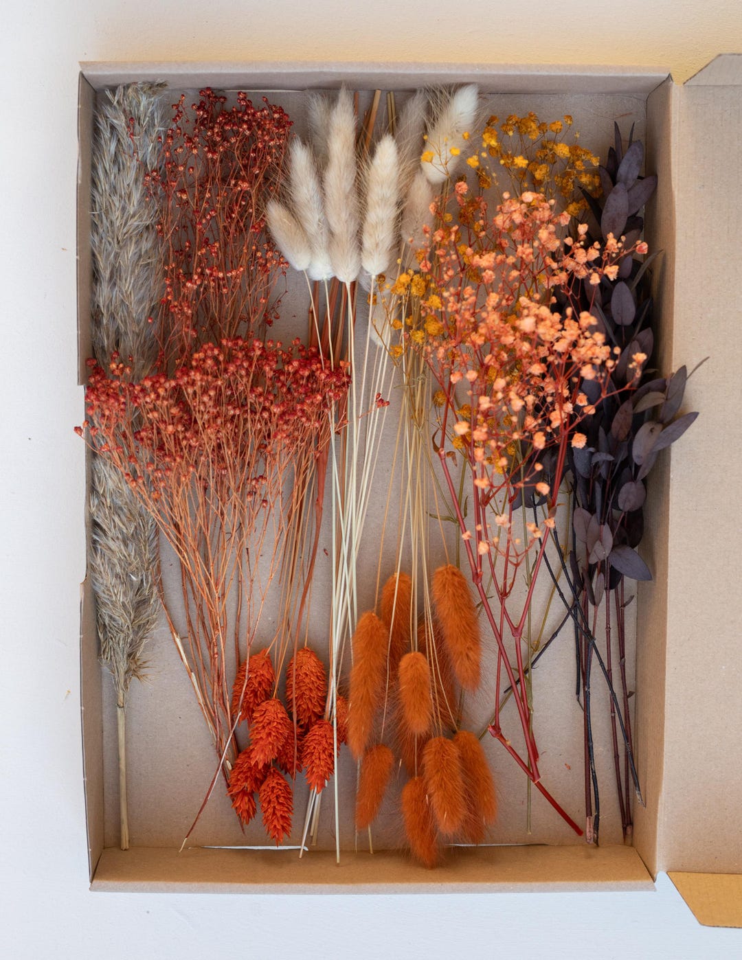 DIY Dried Flower Craft Box, Natural & Preserved Blooms for Decoration ...