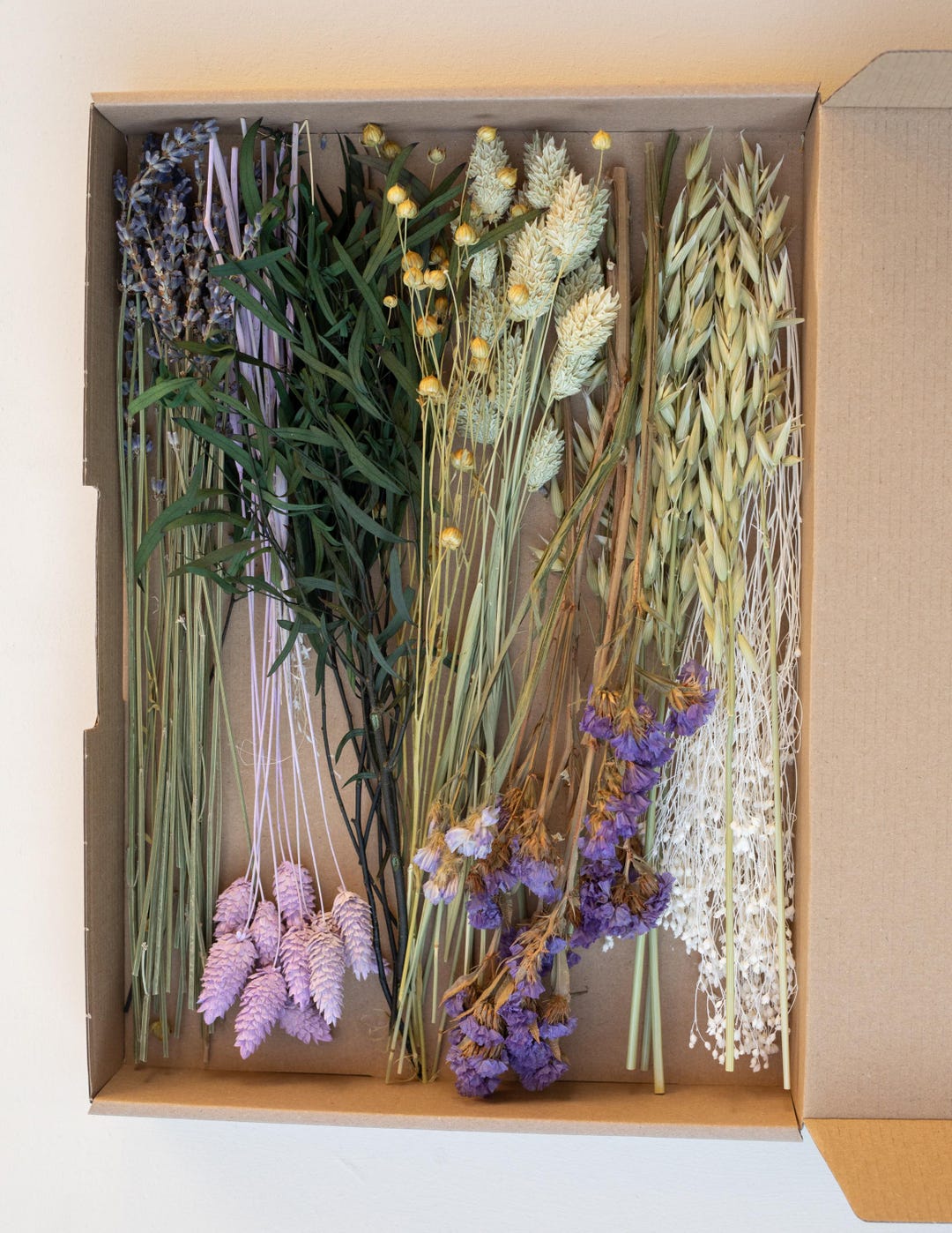 DIY Dried Flower Craft Box – Natural & Preserved Blooms for Decoration ...