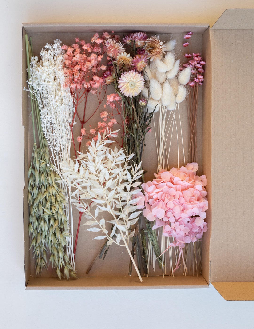 DIY Dried Flower Craft Box – Natural & Preserved Blooms for Decoration ...