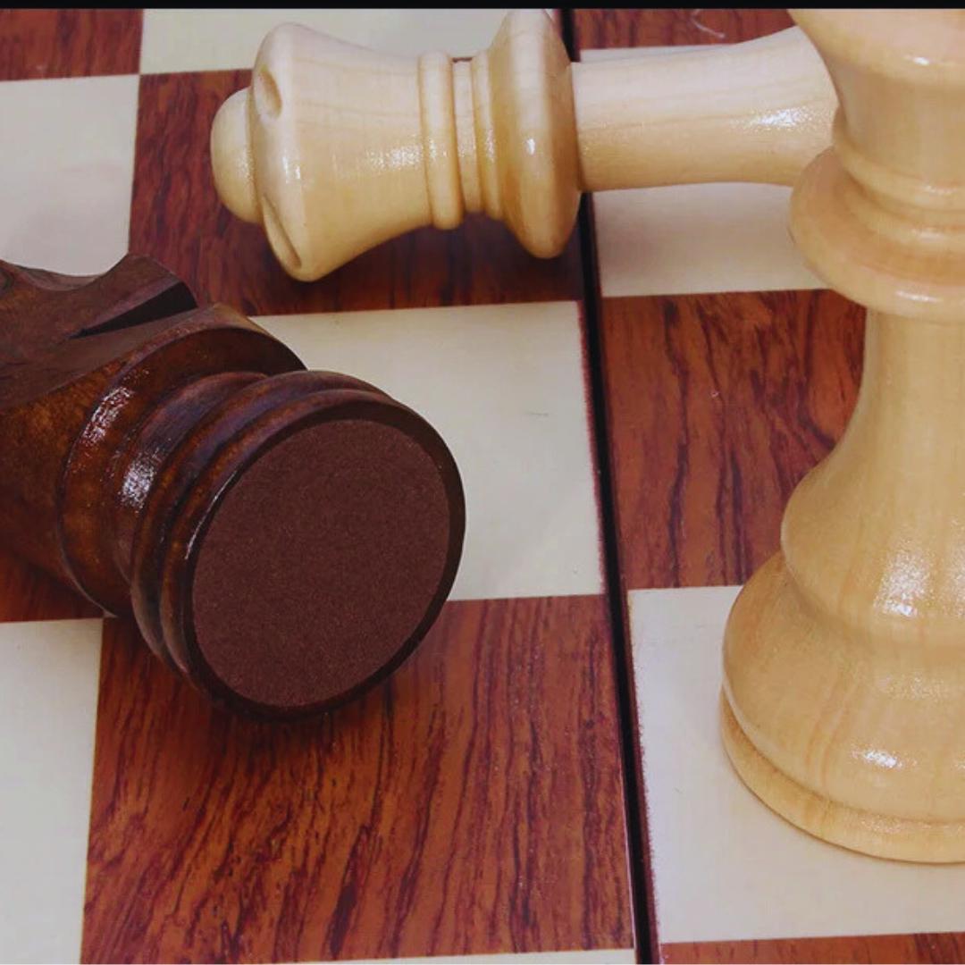 High-end Solid Wood Chess Board Set - Etsy