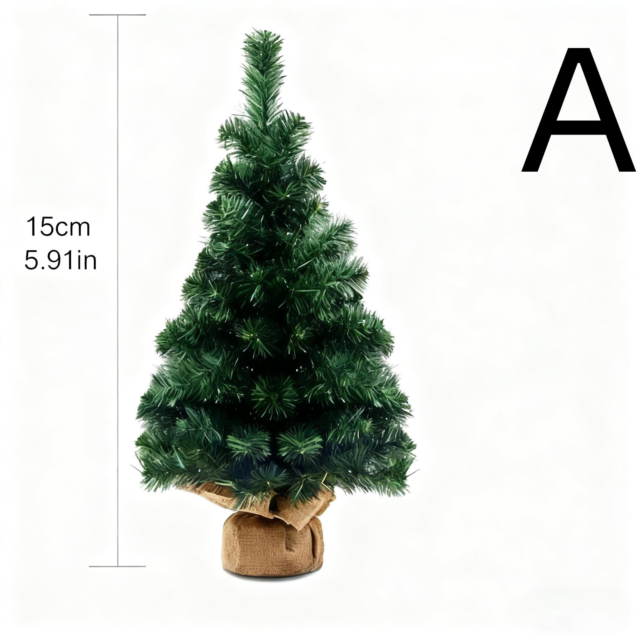 Multiple Sizes of Fake Christmas Tree Decorations,mini to Medium Size ...