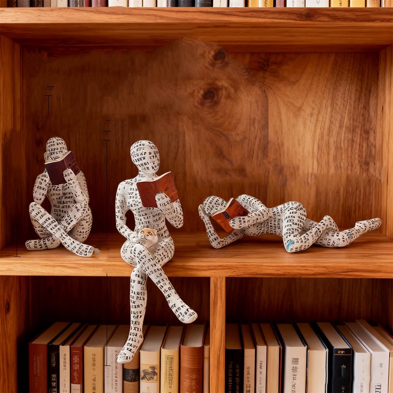 Statues for Readers - Etsy