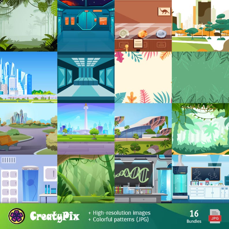 Jurassic World Digital Papers - Dinosaur Scrapbook Kit & Printable ...