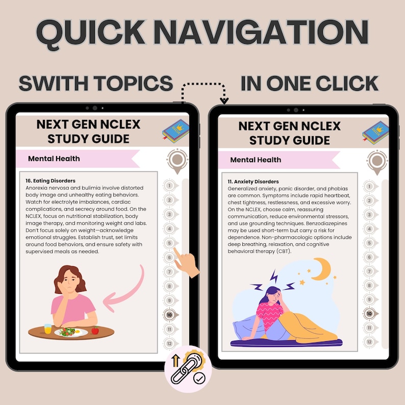 Next Gen Nclex Study Guide | NCLEX RN Prep Bundle | Nursing School ...