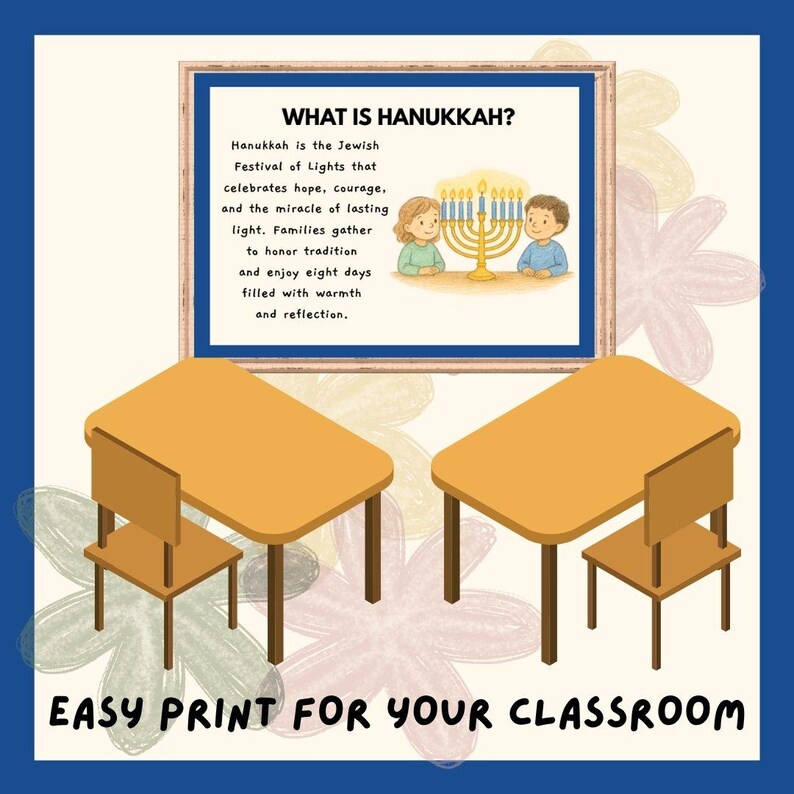 Mindful Hanukkah Bulletin Board | Classroom Decor, Teacher Resources ...