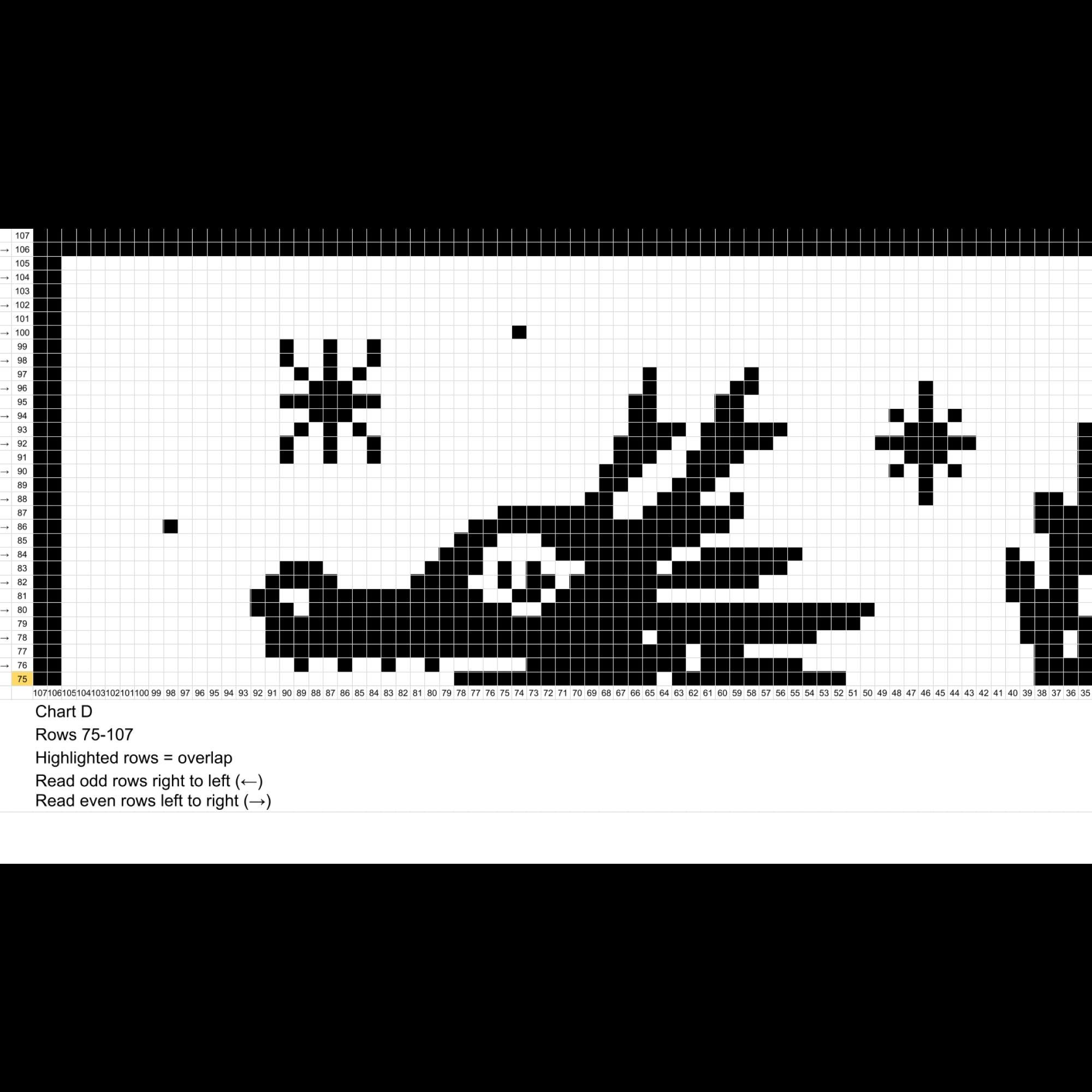 Filet Crochet Dragon Pattern PDF | Digital Download - Etsy