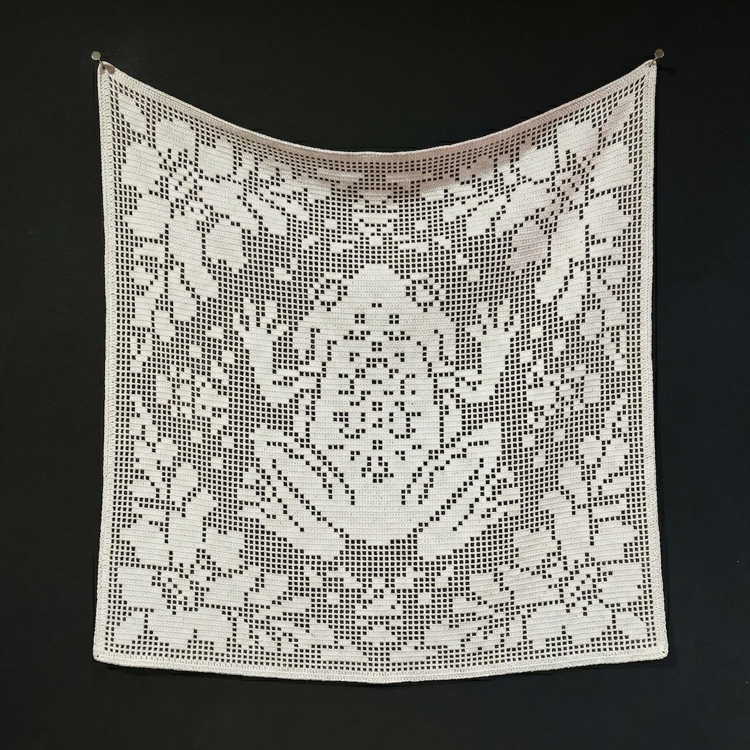 Filet Crochet Frog Pattern PDF | Digital Download - Etsy