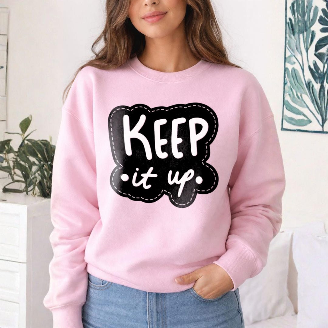 Keep It up PNG – Motivational Quote Typography Design - Etsy