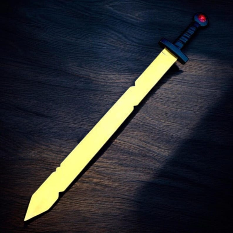 Finn’s Scarlet Sword Replica – Adventure Time Cosplay Prop, Handmade ...