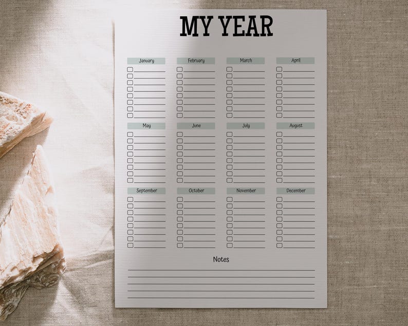 Editable Daily Weekly Monthly Yearly Planner Bundle Canva Template ...