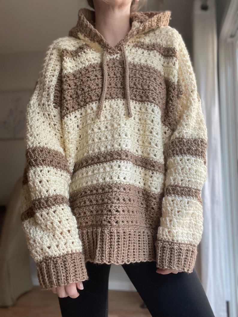 Digital Crochet Pattern | the Outlaw Hoodie - Etsy