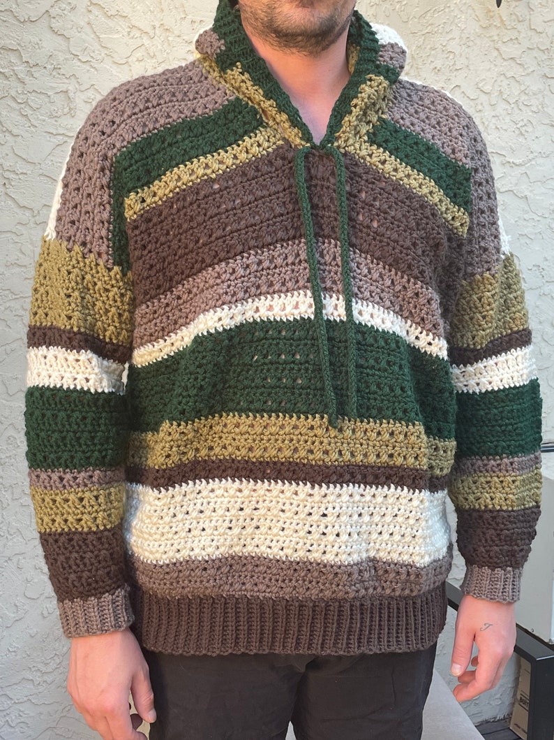 Digital Crochet Pattern | the Outlaw Hoodie - Etsy