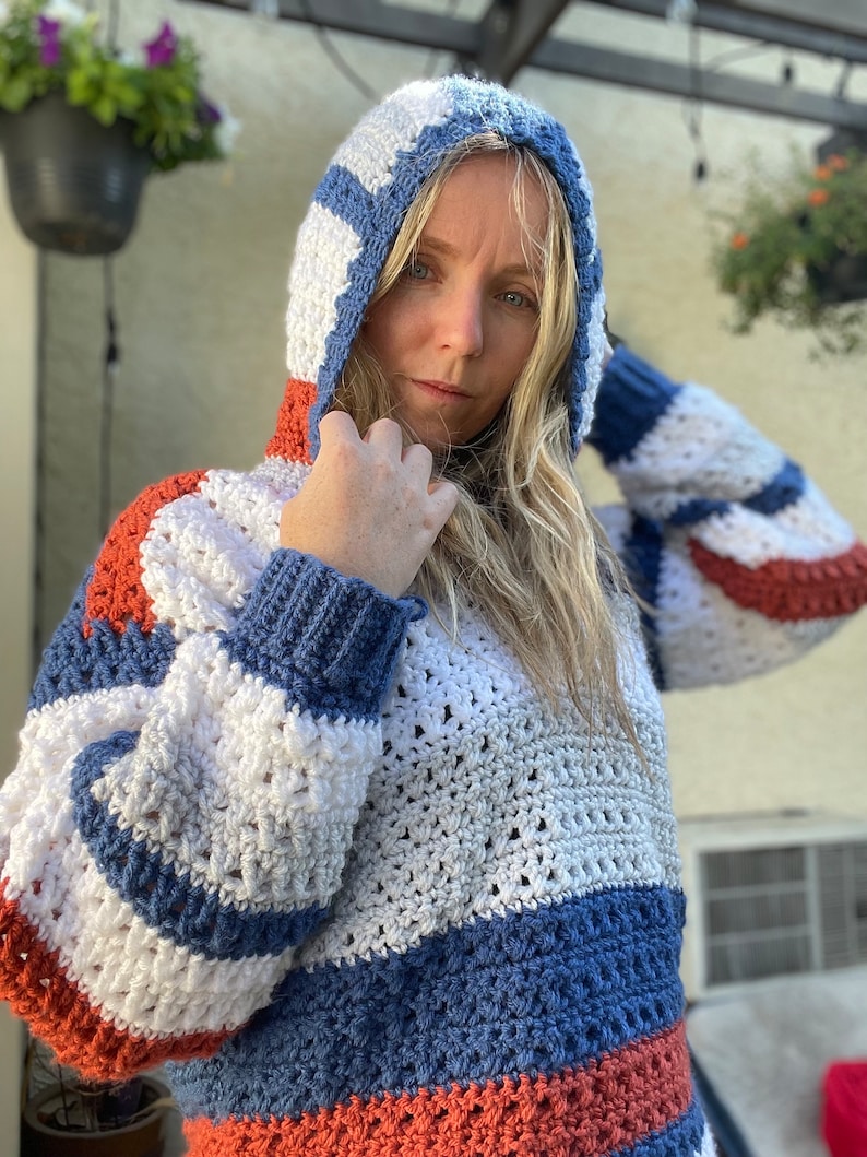 Digital Crochet Pattern | the Outlaw Hoodie - Etsy