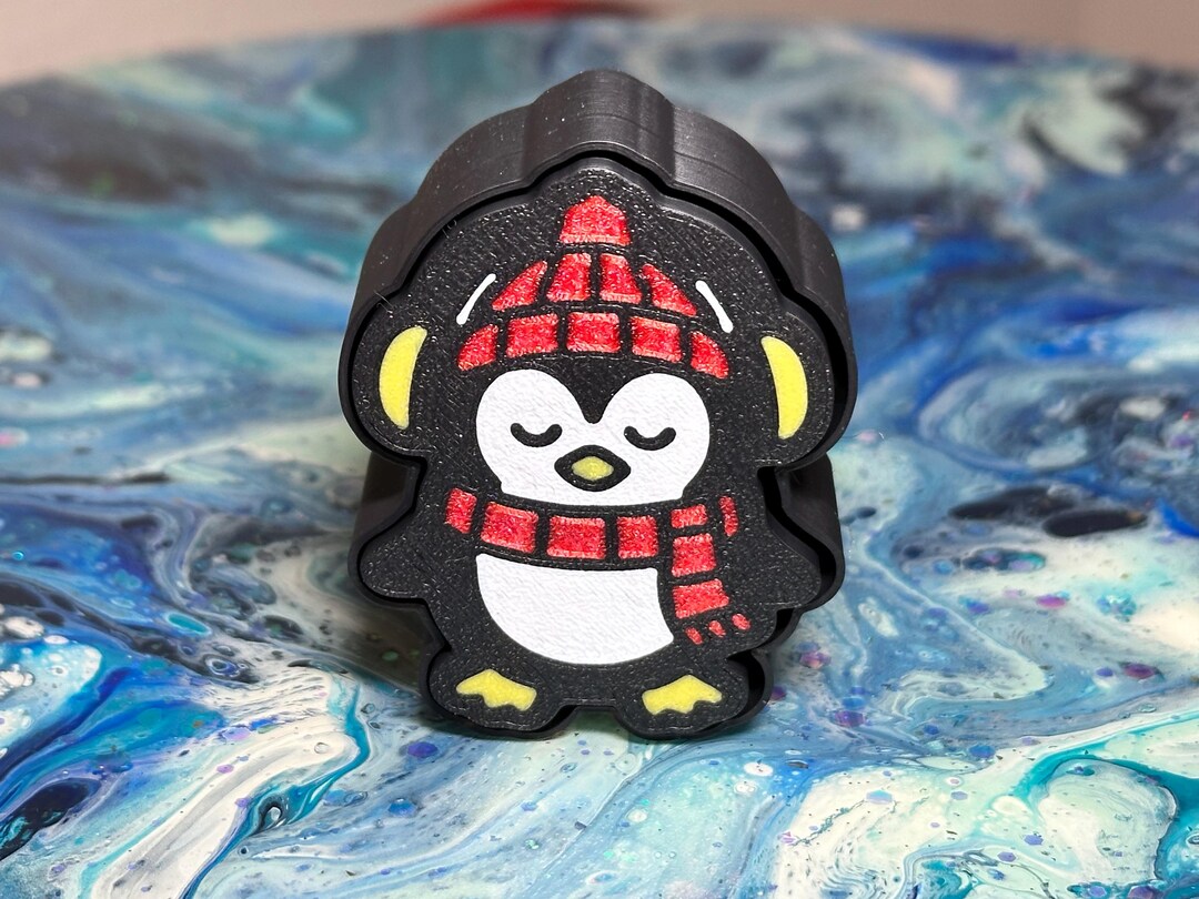 Penguin Clicker: 3D Printed Fidget - Etsy