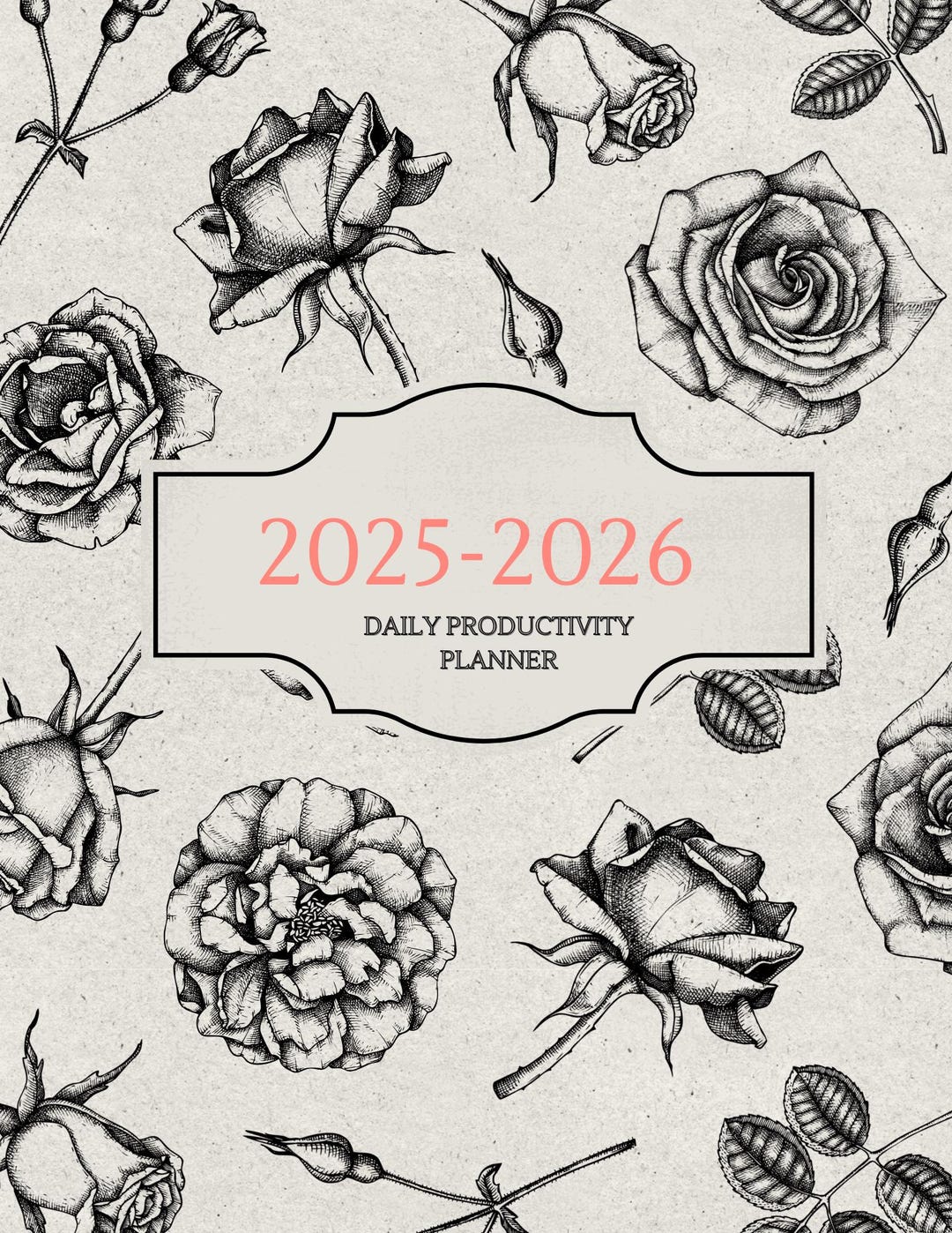 Bloom Beyond Boundaries | Boho-vintage Productivity & Goals Planner ...