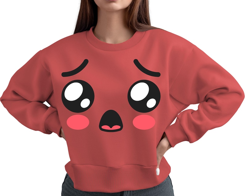 Kawaii Faces SVG Bundle, Cartoon Emoticons (digital Download) - Etsy