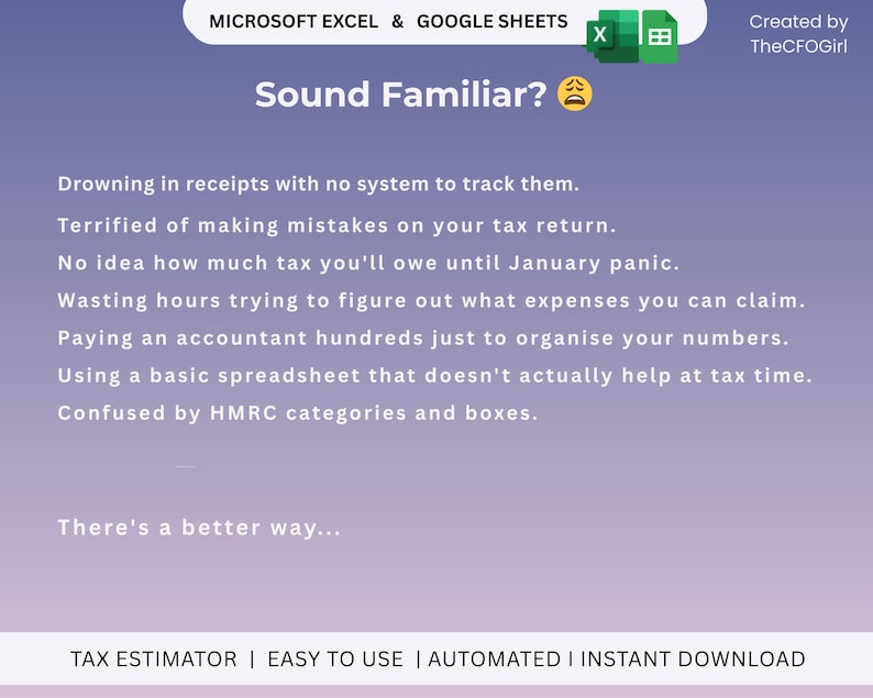 UK Self Assessment Tax Return 2025/26 PRO | Multi-year HMRC Spreadsheet ...