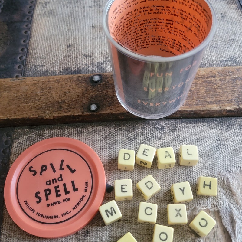Spill and Spell - Etsy
