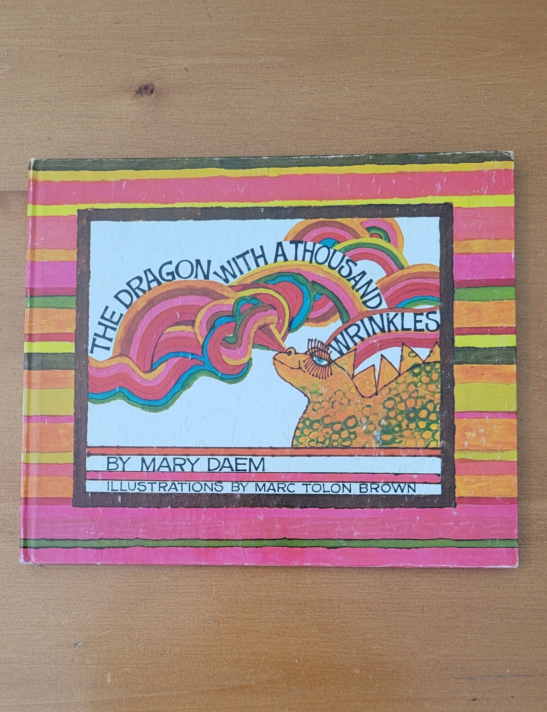 1970s the Dragon With a Thousand Wrinkles/ Hardback Book/ Mary Daem ...