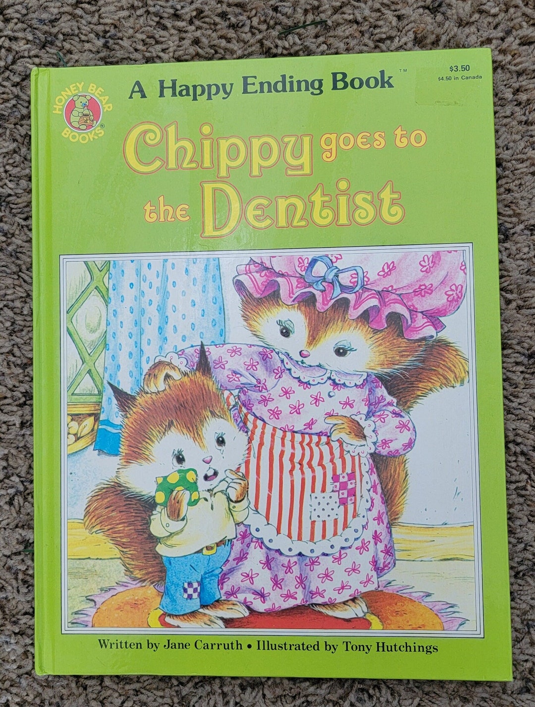 Kids Book About Teeth/chippy Goes to the Dentist Book / 1985 / A Happy ...