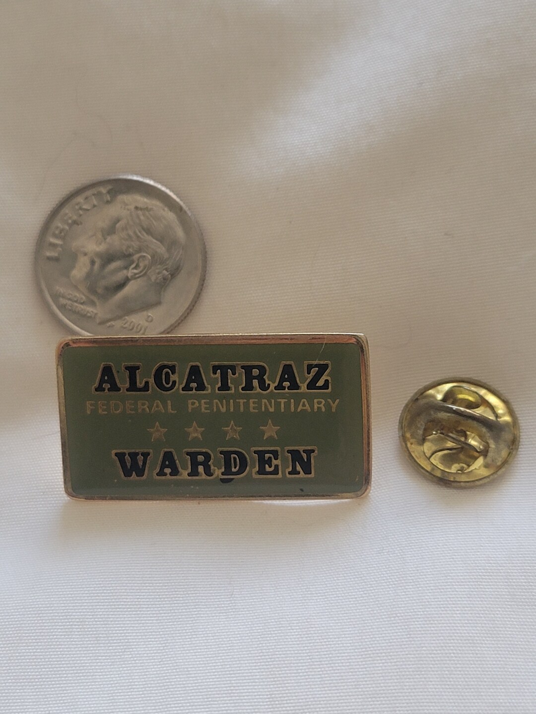Alcatraz Souvenir Pin/ Warden/ San Francisco/ Prison Pin - Etsy