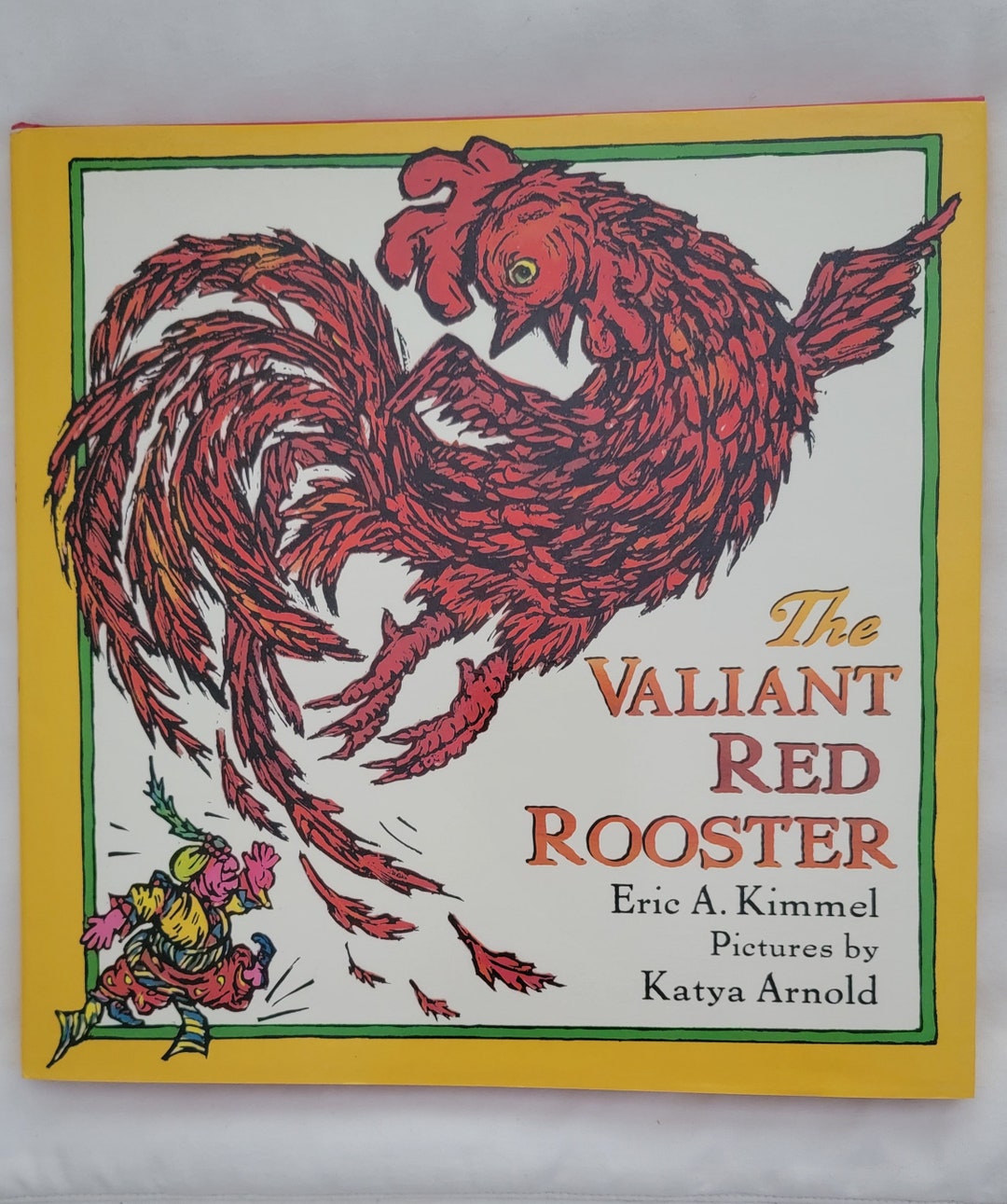 The Valiant RED Rooster Book/ Fairy Tale Books/ Eric Kimmel/ Rooster ...