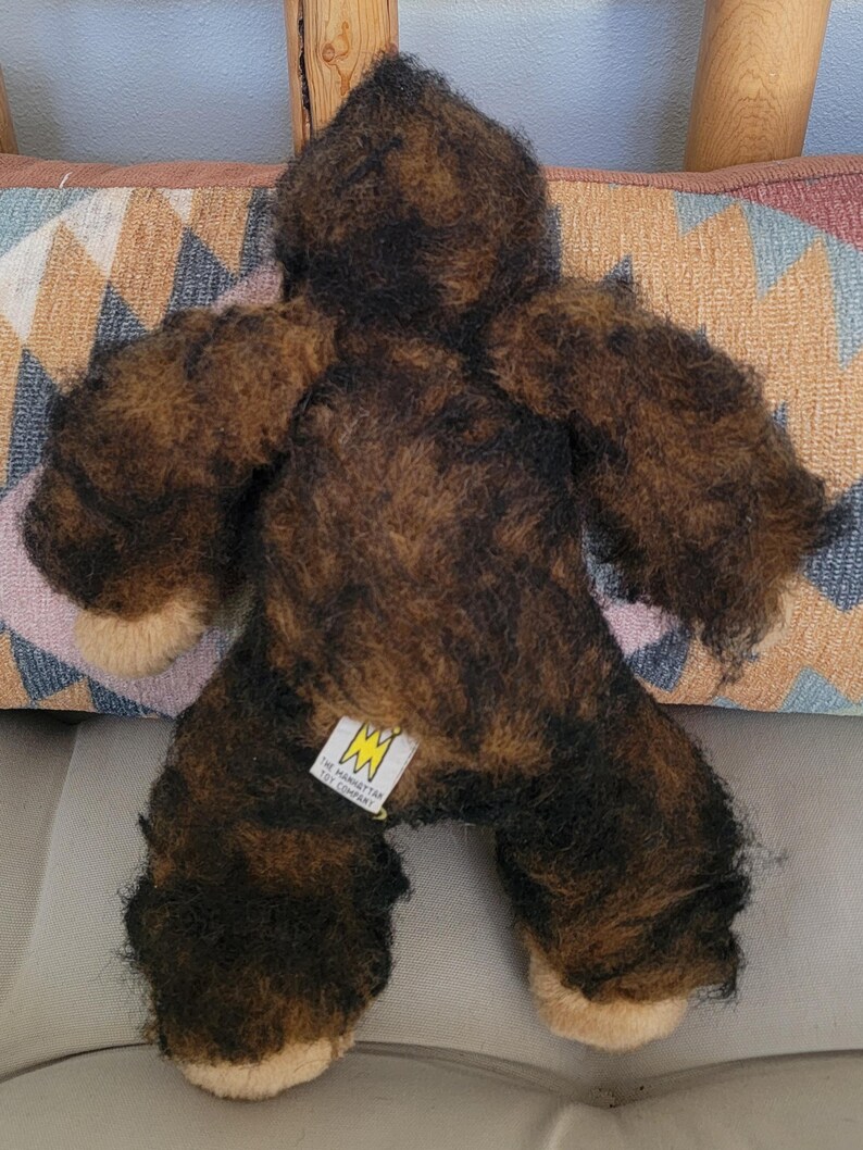 1996 Stuffed Monkey/ Orangutan/ Dexter/ Manhattan Toy Company/ Plush ...