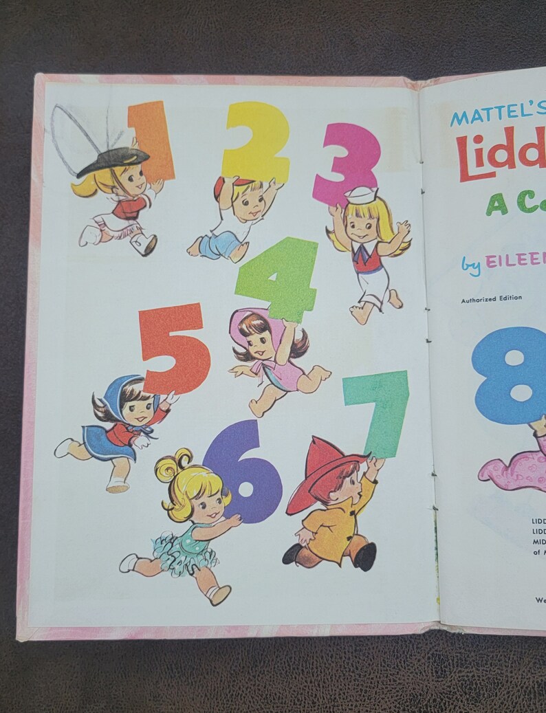 Liddle Kiddles/ A Counting Book 1966/ Mattel - Etsy