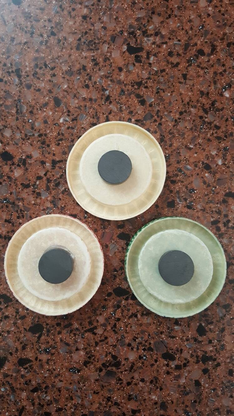 Farmhouse Kitchen Decor/ Vintage Milk Bottle Caps/ Magnets - Etsy