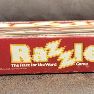 Vintage 1981 Razzle by Parker Brothers/ Dice Game/ Made in USA - Etsy