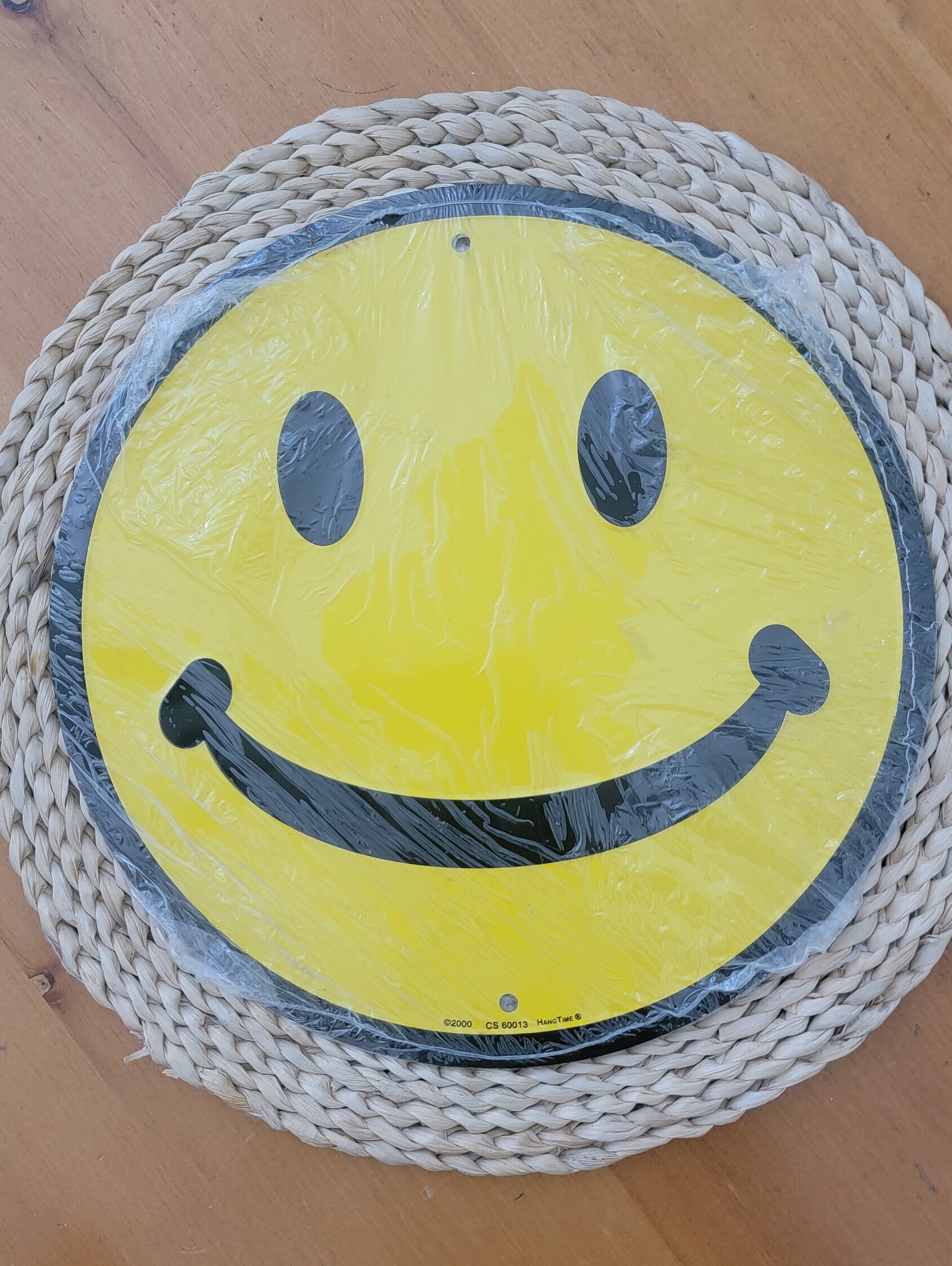 Smiley Face Sign / Tin Sign/ Happy Face - Etsy