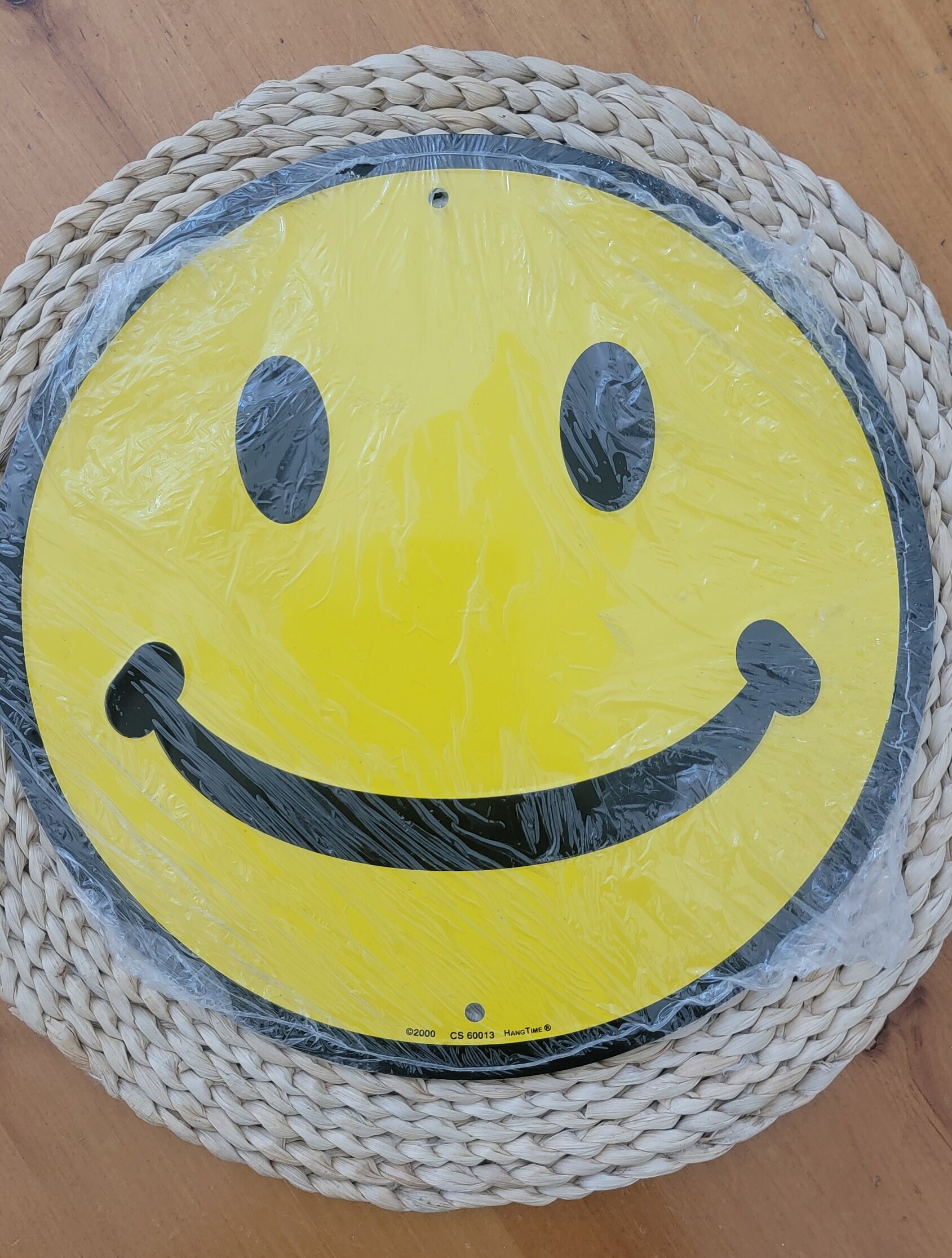 Smiley Face Sign / Tin Sign/ Happy Face - Etsy