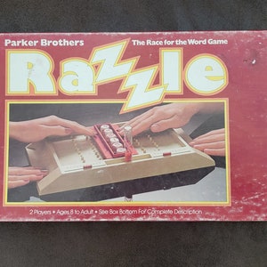 Vintage 1981 Razzle by Parker Brothers/ Dice Game/ Made in USA - Etsy