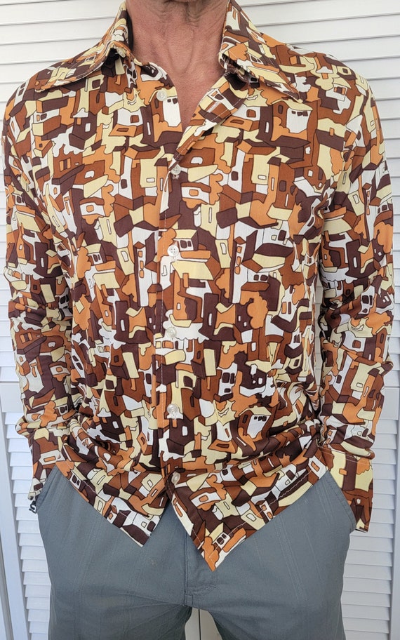 Vintage disco shirt classic - Gem