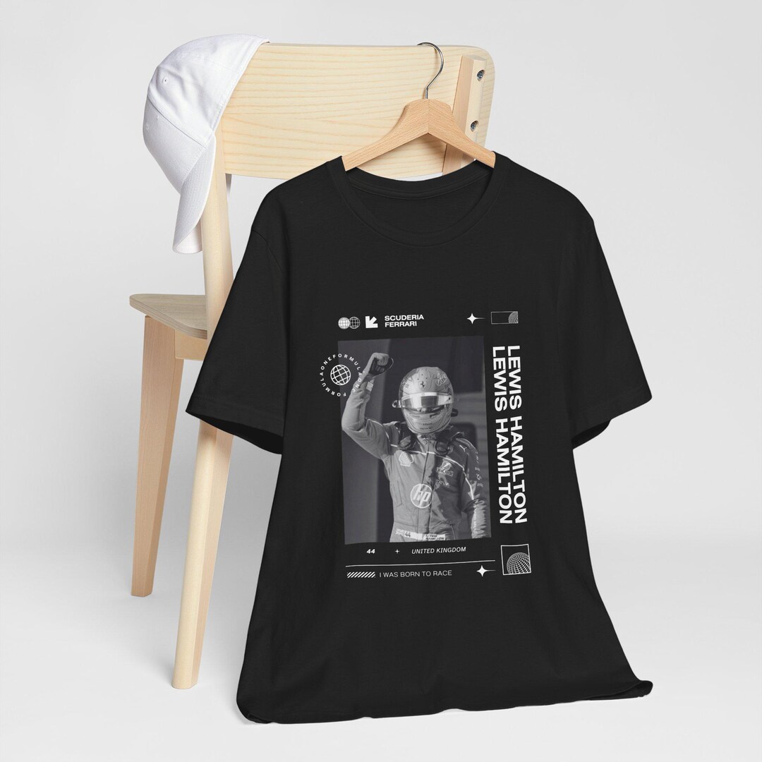Hamilton Graphic Tee, Formula 1 Racing Fan Shirt - Etsy