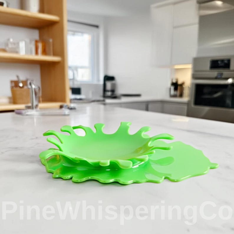 Silicone Ketchup Splash Spoon Rest | Funny Spoon Holder for Stove or ...