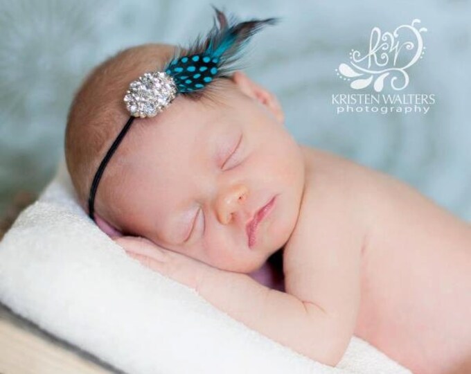 Feather Headband Newborns Babies Girls Women Photo Prop - Etsy