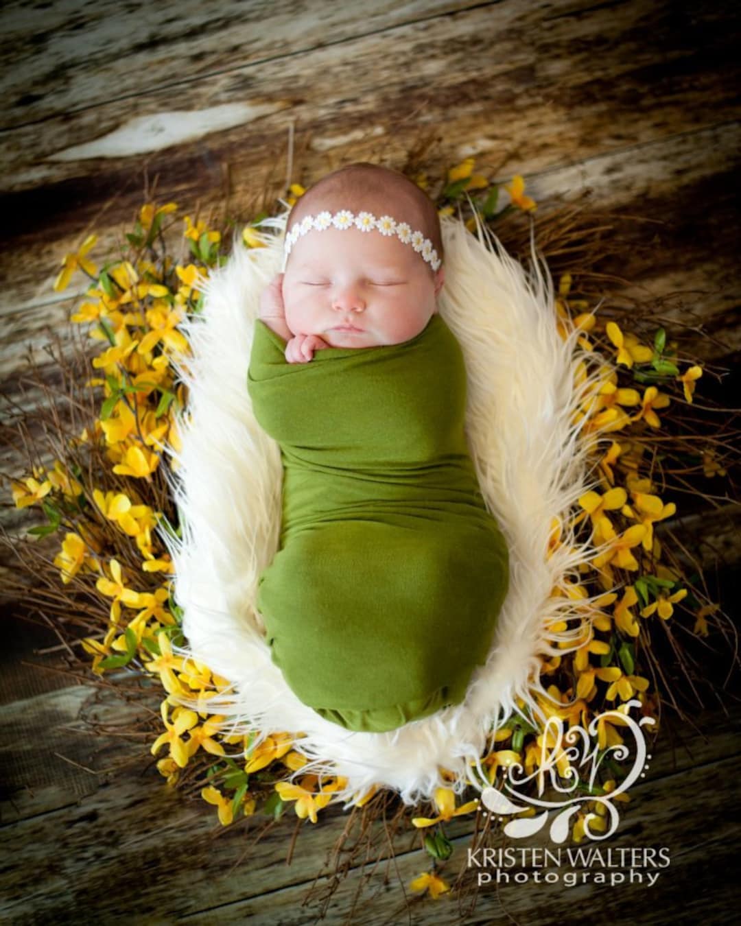 Daisy Headband-newborn, Babies,spring, Easter, Photo Prop - Etsy