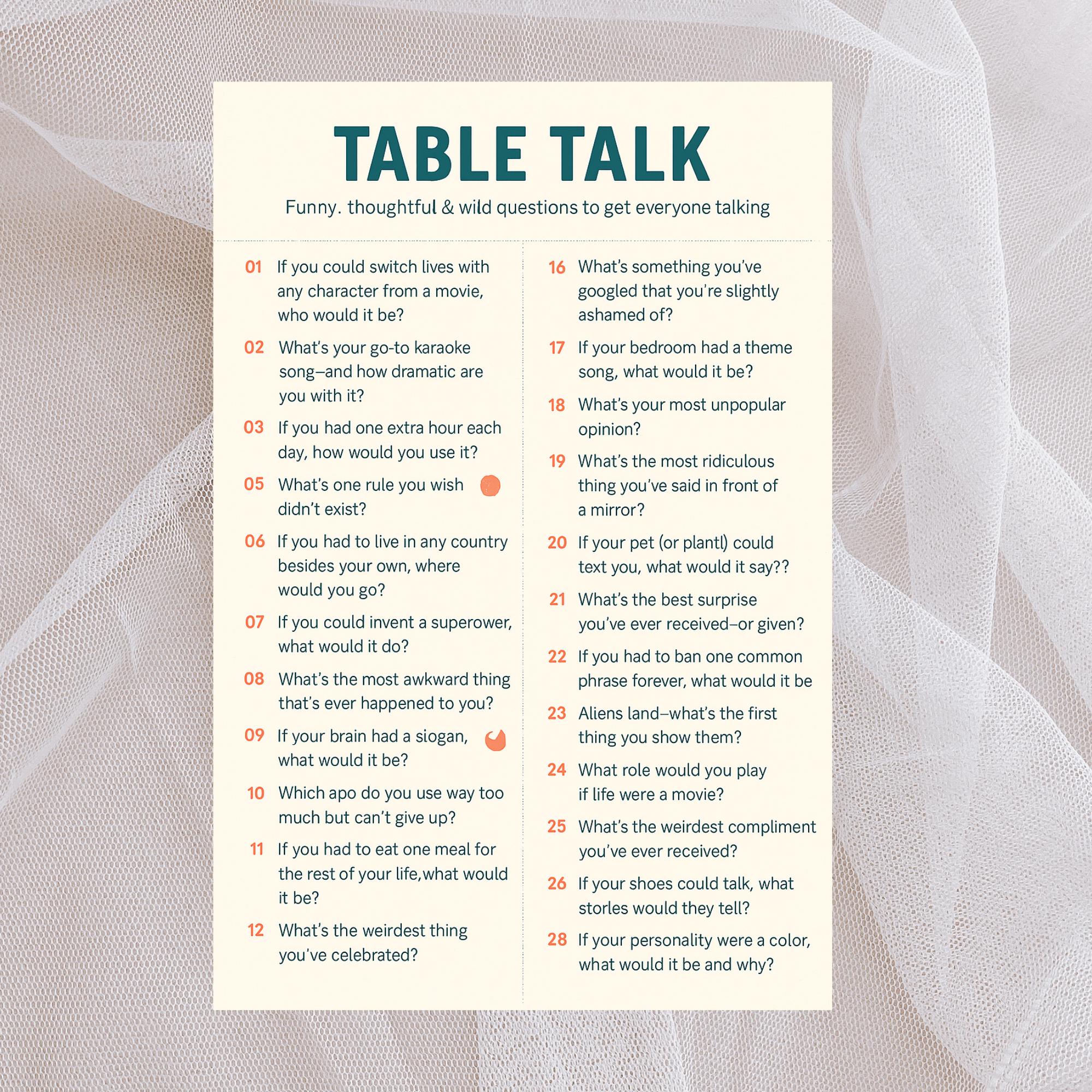 Icebreaker Games | Conversation Starter Cards | Get to Know You Bingo ...