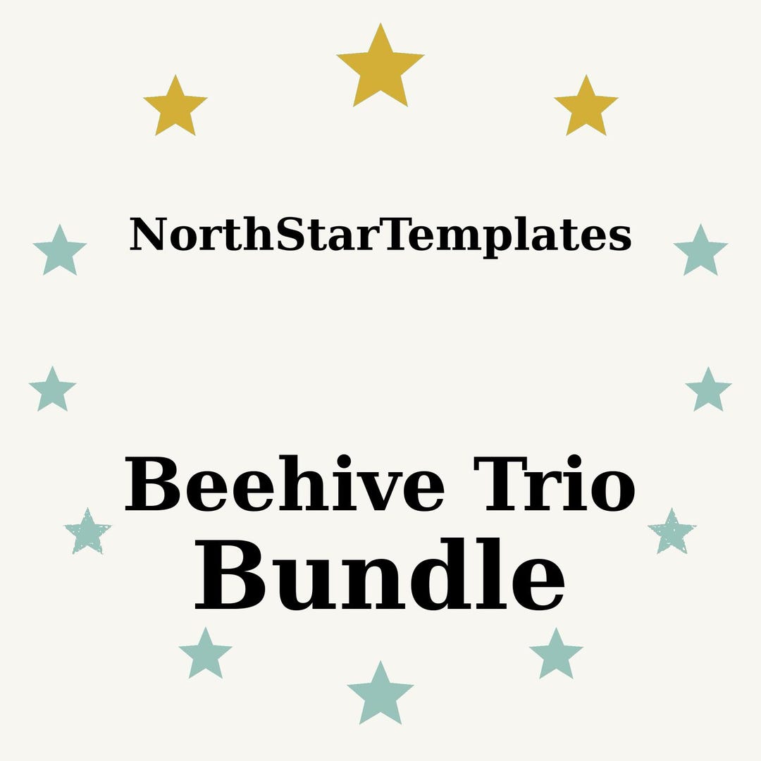 Beehive Trio-bundle – 3-piece Complete Set - Etsy