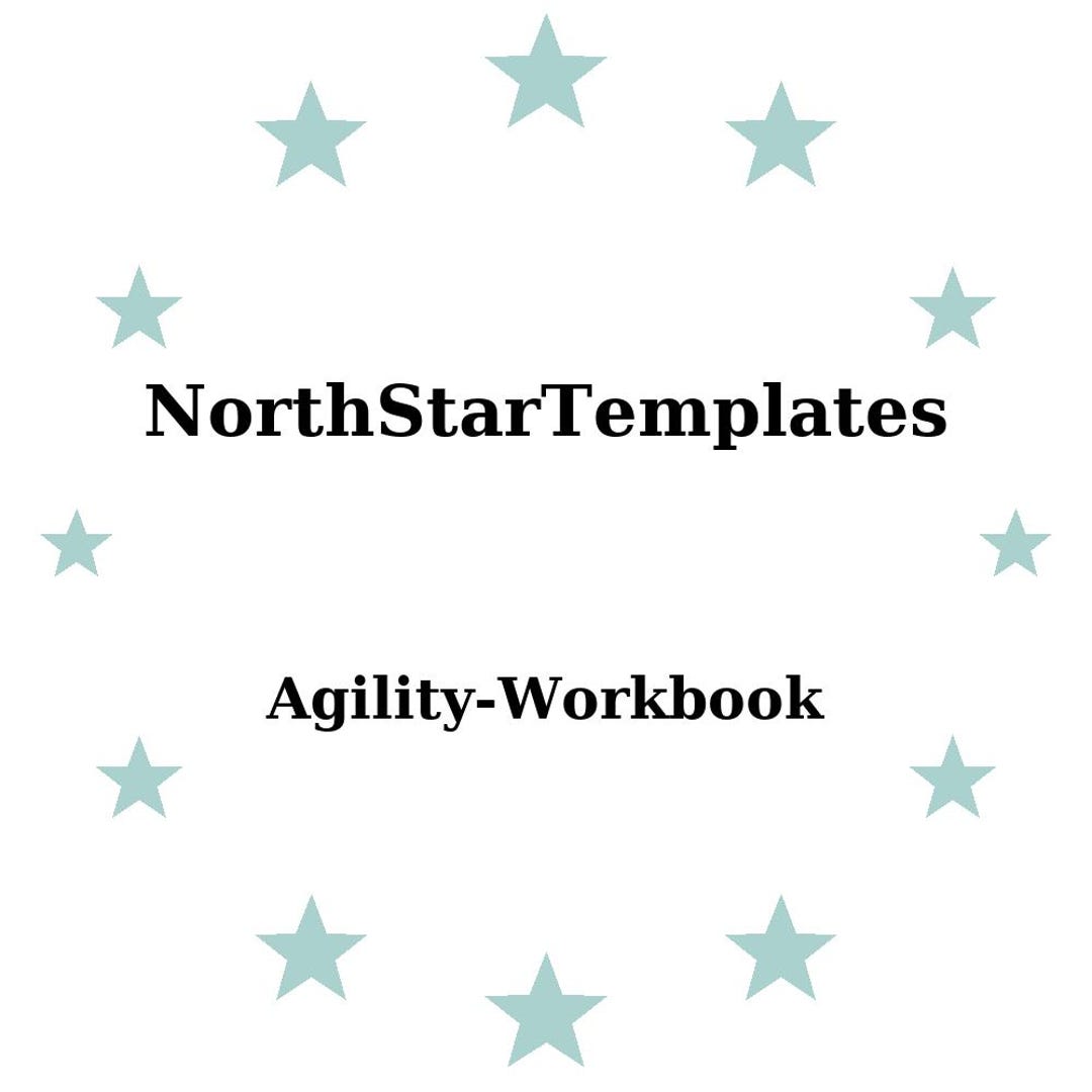 Agility Workbook Premium Printable and Editable Template DE EN ES - Etsy