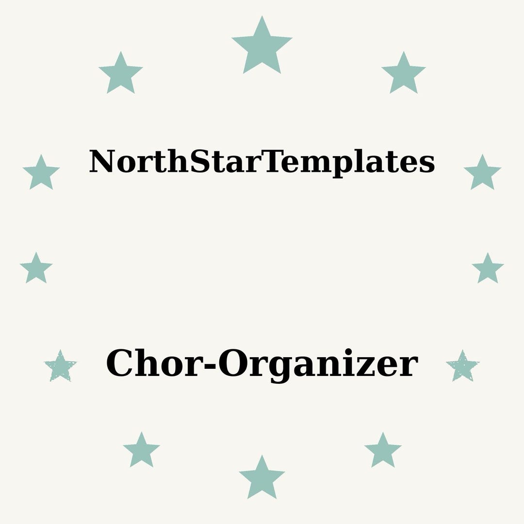 Choir Organizer Premium Printable and Editable Template DE EN ES - Etsy