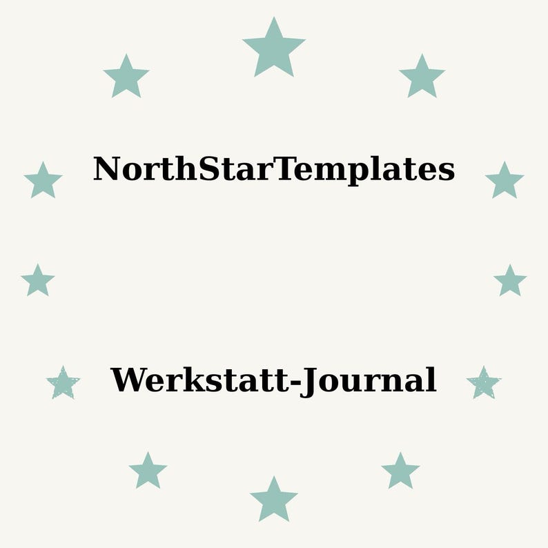 Workshop Journal Premium Printable and Editable Template DE EN ES - Etsy