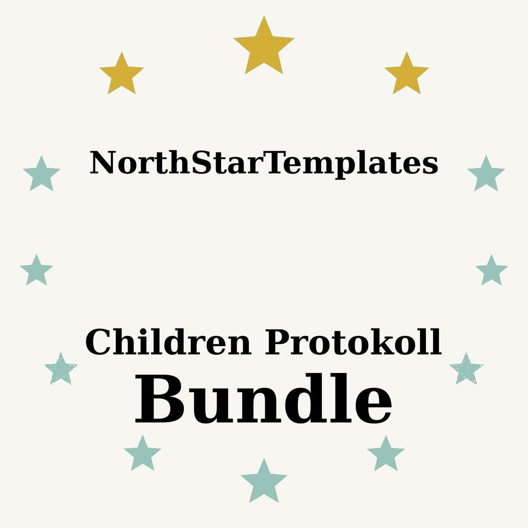 Children Protocol Bundle – 4-part Complete Set - Etsy
