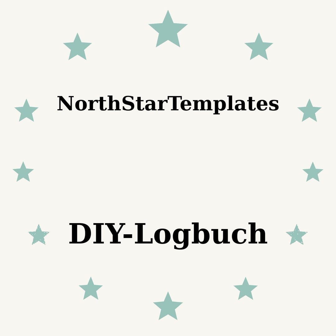 Diy Logbook Premium Printable and Editable Template DE EN ES - Etsy