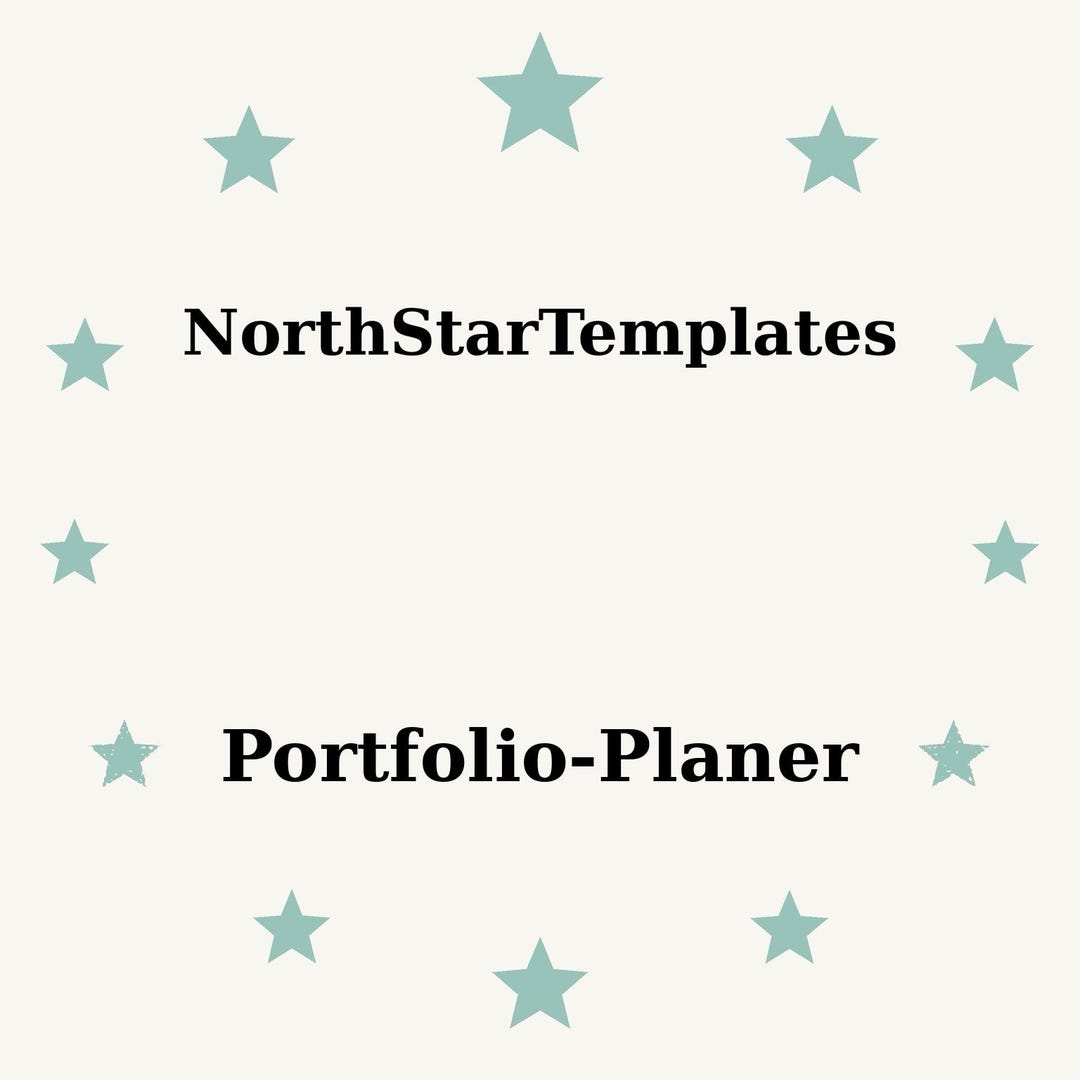 Portfolio Planner Premium Printable and Editable Template DE EN ES - Etsy