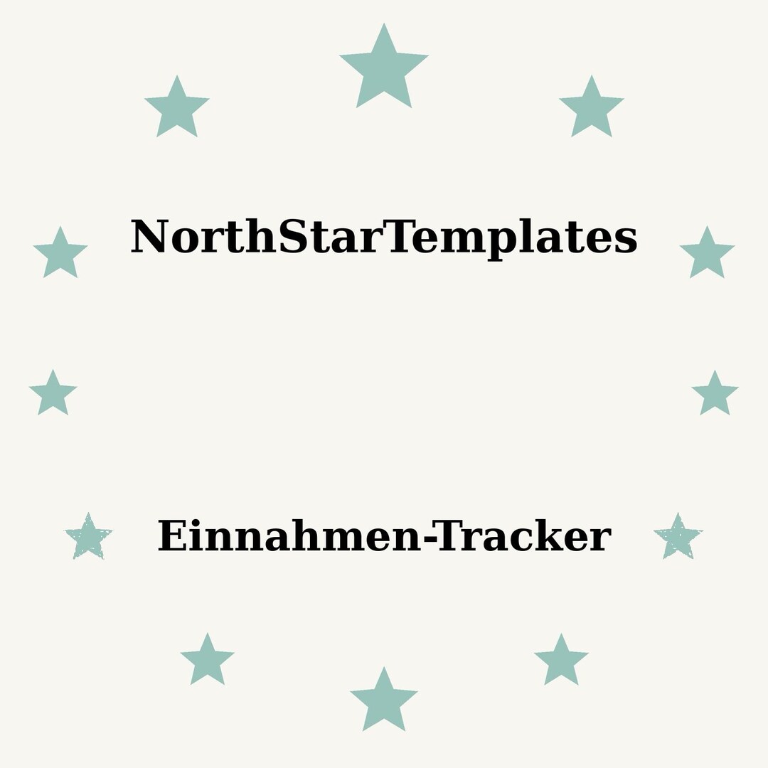 Income Tracker Premium Printable and Editable Template DE EN ES - Etsy ...