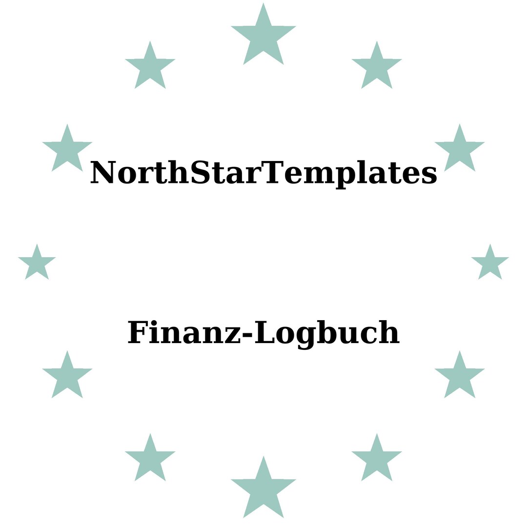 Finance Logbook Premium Printable and Editable Template DE EN ES - Etsy UK