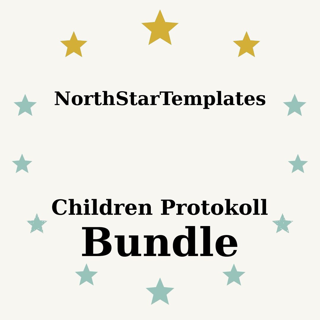 Children Protocol Bundle – 4-part Complete Set - Etsy