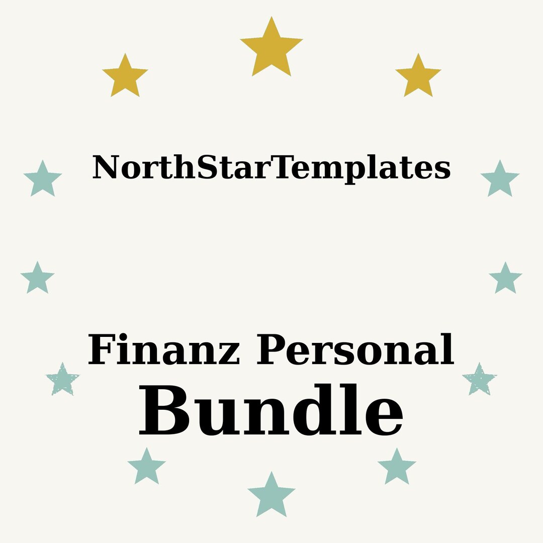 Finance Personal Bundle – 3-piece Complete Set - Etsy